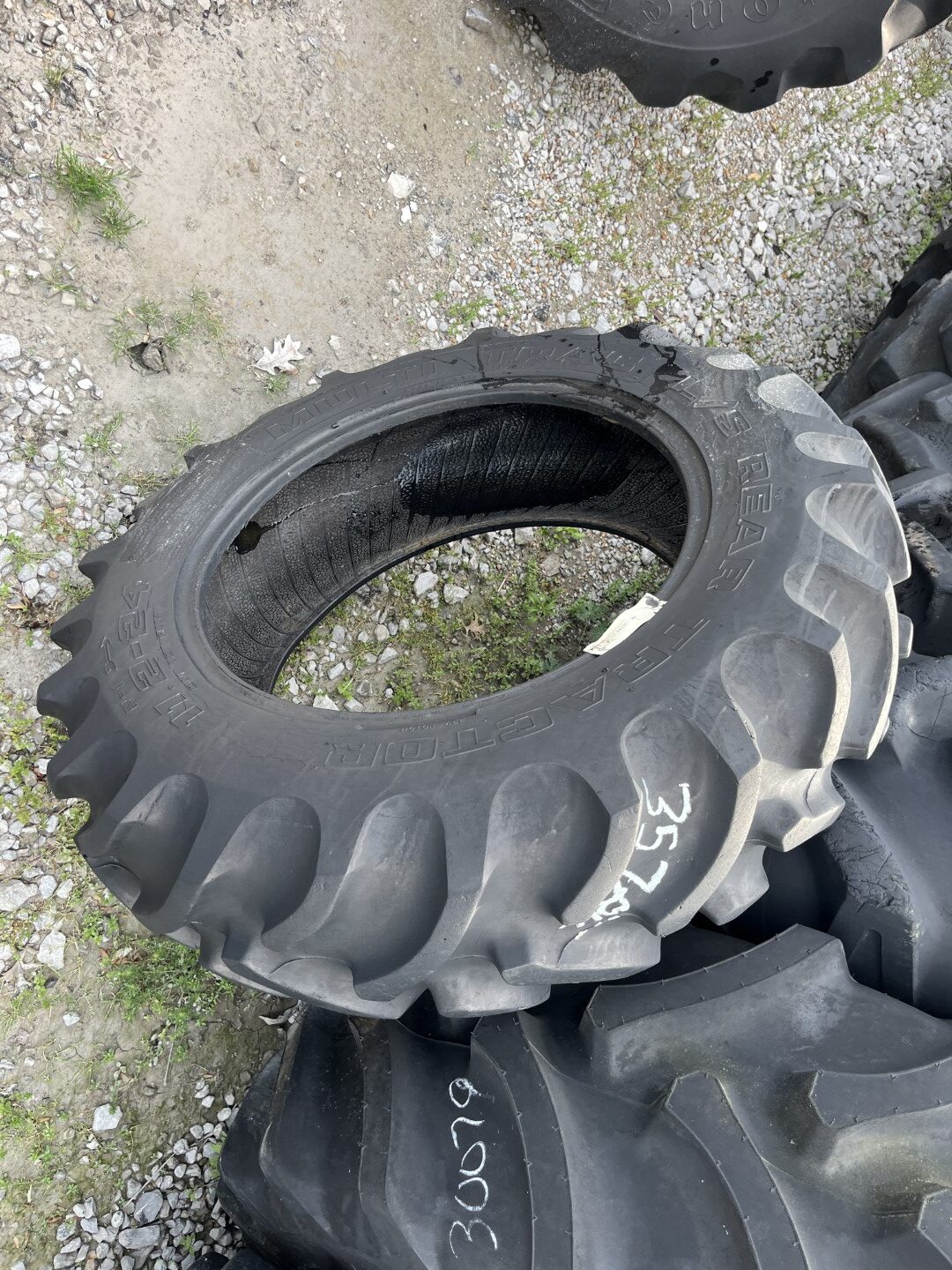 11.2X24 Multi Trac OTR Tire R-3 Multi Trac 4-Ply CONDITION: UsedTREAD ...