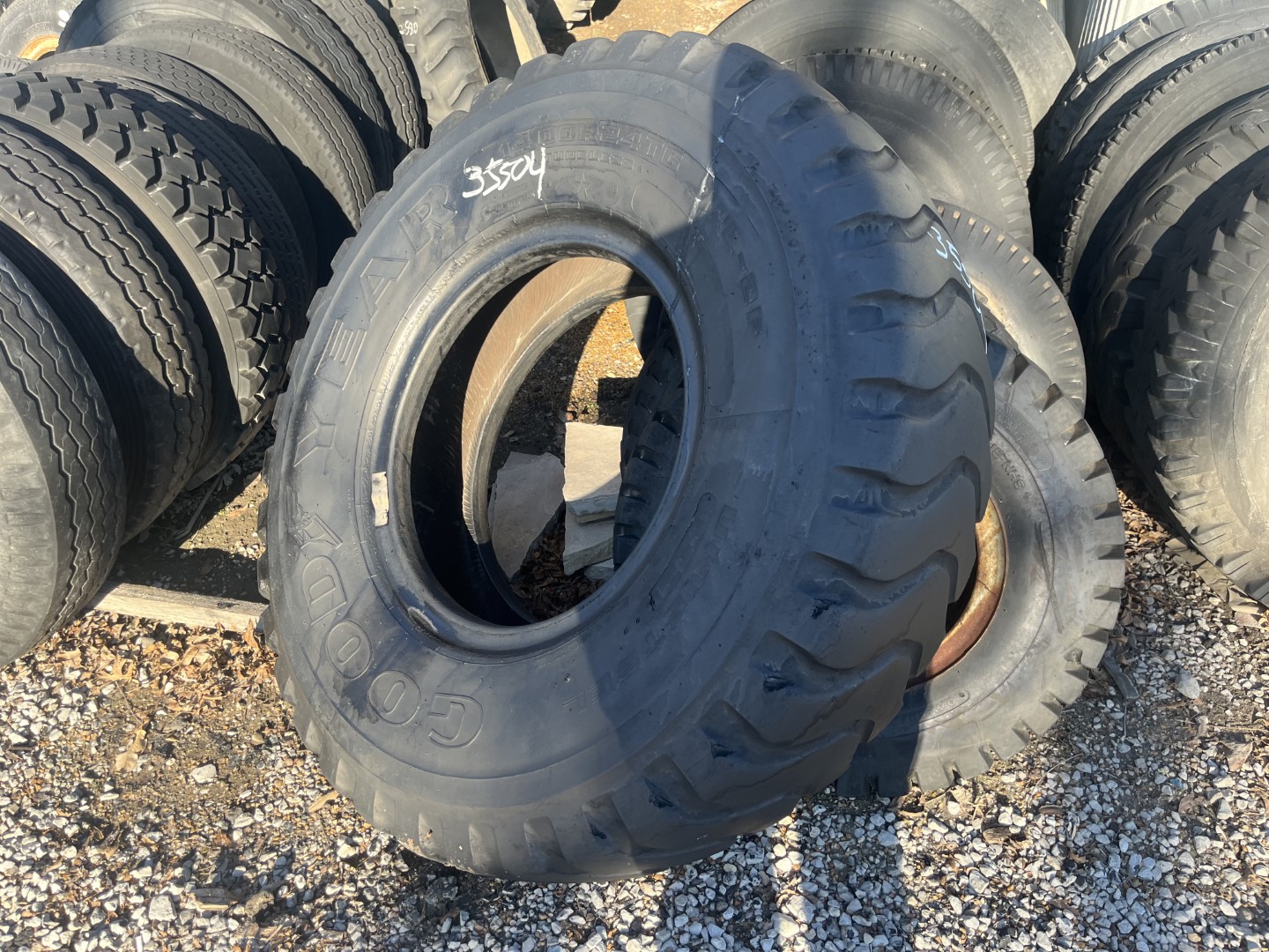 14.00R24 Goodyear OTR Tire E-2 L-2 G-2 RL-2F 1-Star CONDITION: Used ...