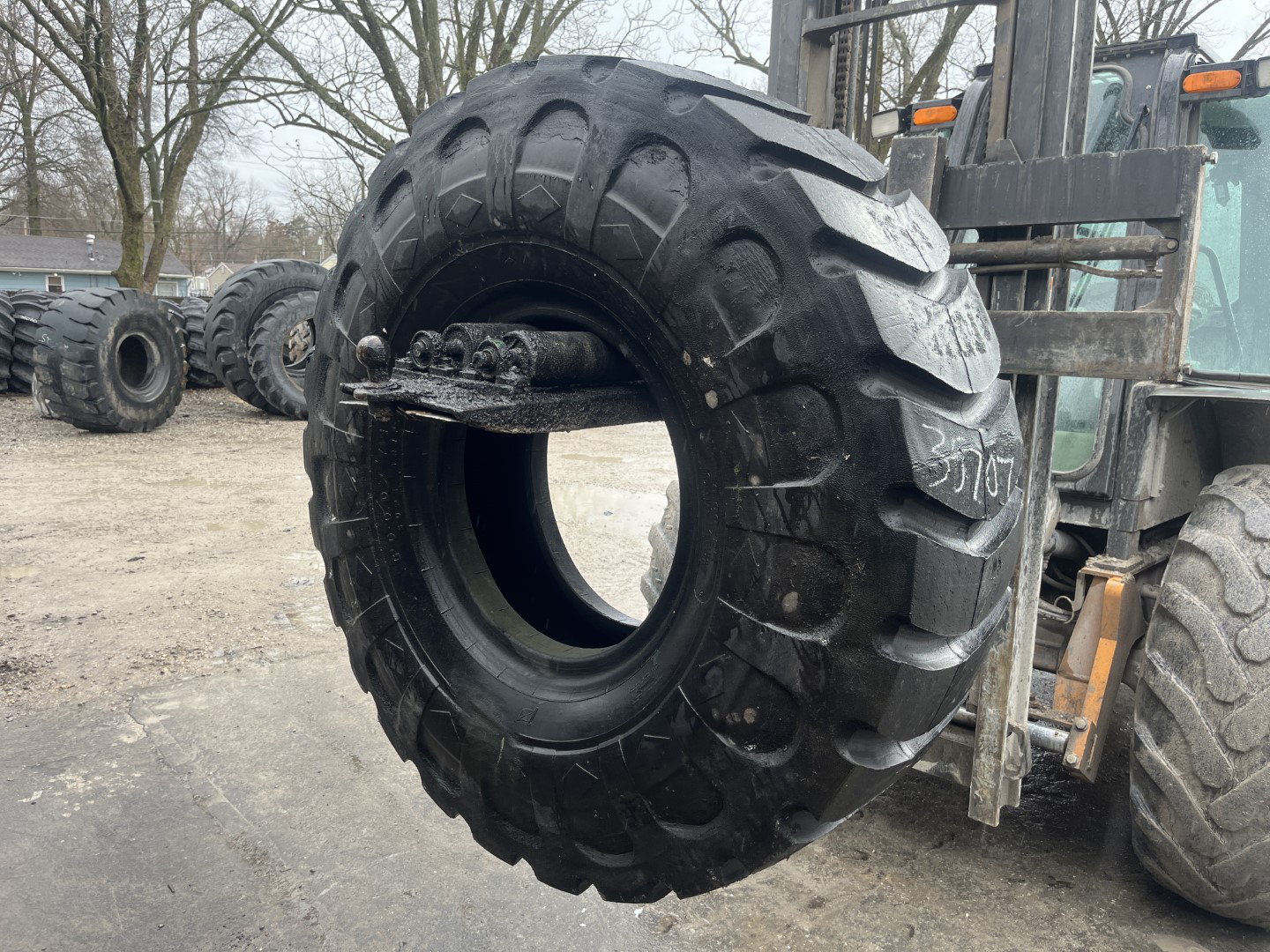 18.00X25 Goodyear OTR Tire NHS Sure Grip 16-Ply CONDITION: Retread ...