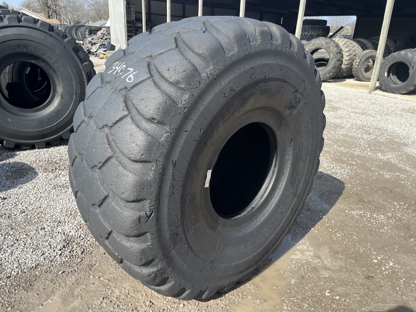 29.5R25 Bridgestone OTR Tire E-4 L-4 VLTS 2-Star CONDITION: UsedTREAD ...