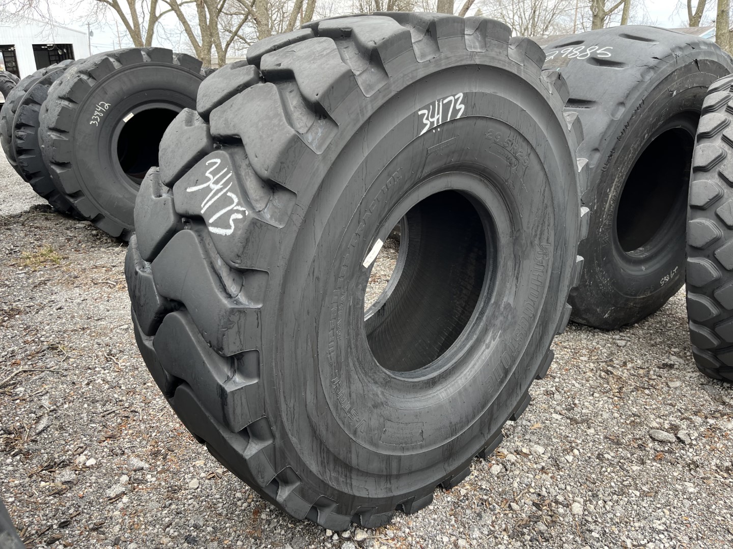 29.5R29 Bridgestone OTR Tire L-5 VSDT 2-Star CONDITION: UsedTREAD DEPTH ...