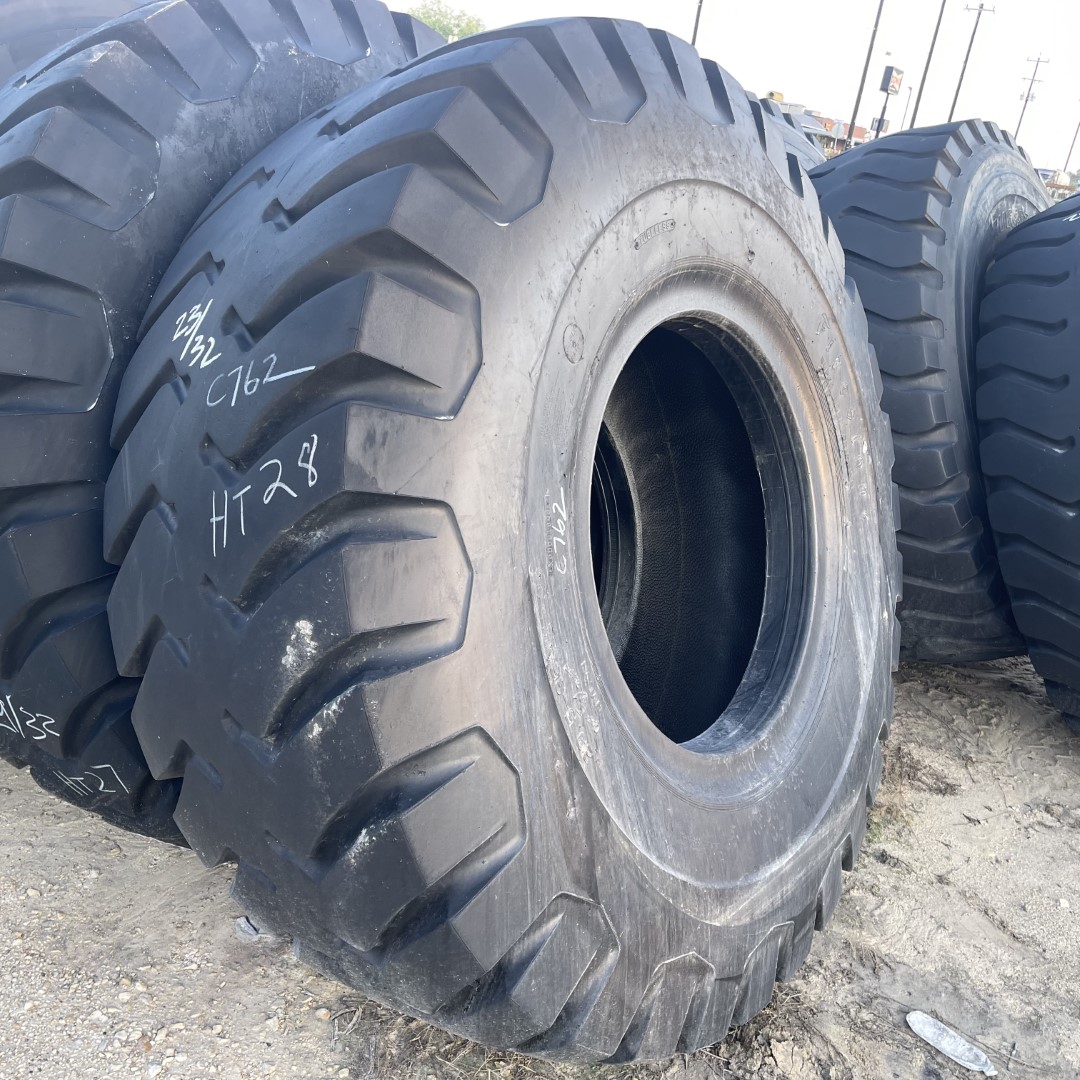 29.5X35 Firestone OTR Tire E-3 L-3 SRG Super Rock Grip 34-Ply CONDITION ...