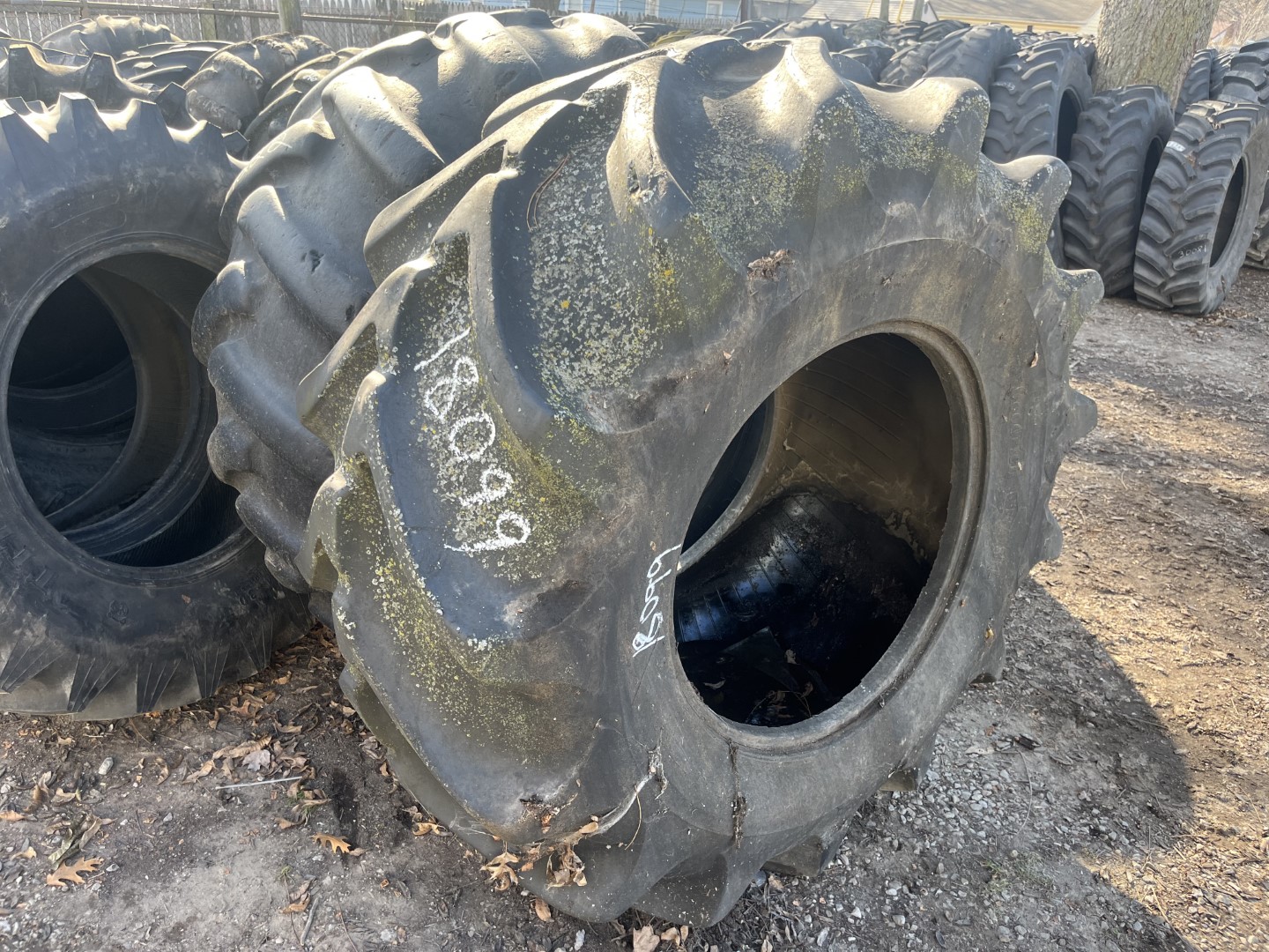 30.5LX32 BF Goodrich OTR Tire R-2 R2 10-Ply CONDITION: Used TREAD DEPTH ...