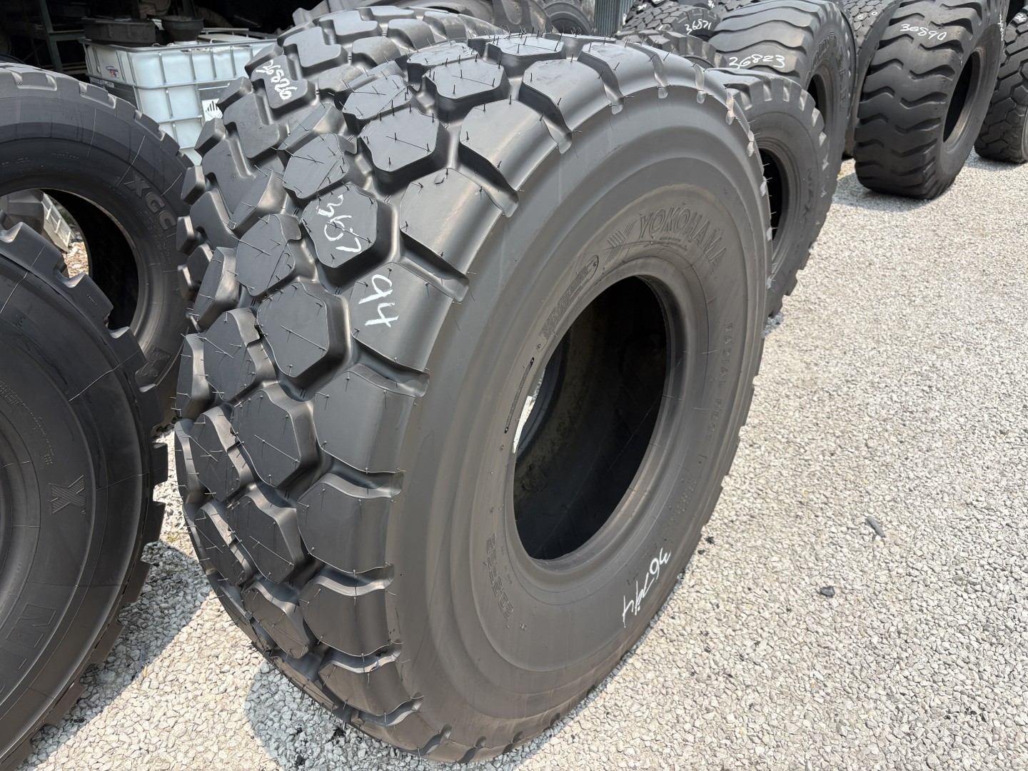 20.5R25 Yokohama OTR Tire E-3 L-3 RB31 2-Star CONDITION: NewTREAD DEPTH ...